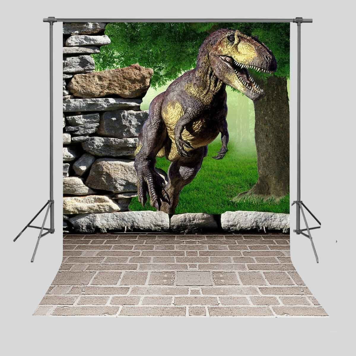 MOHome Photo Background 5x7ft Dinosaur Photography Backdrops Props For ...