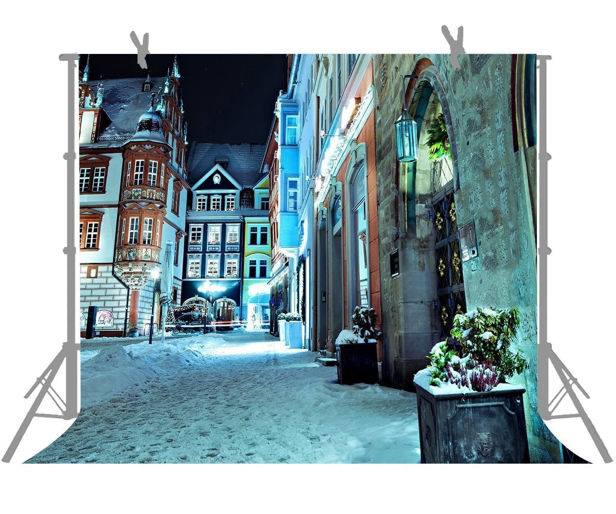 MOHome Photo Background 7x5ft City Night View Photography Backdrop ...