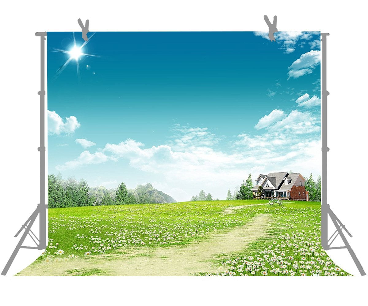 MOHome Photography Backdrop 7x5ft Field House Photo Background Studio ...