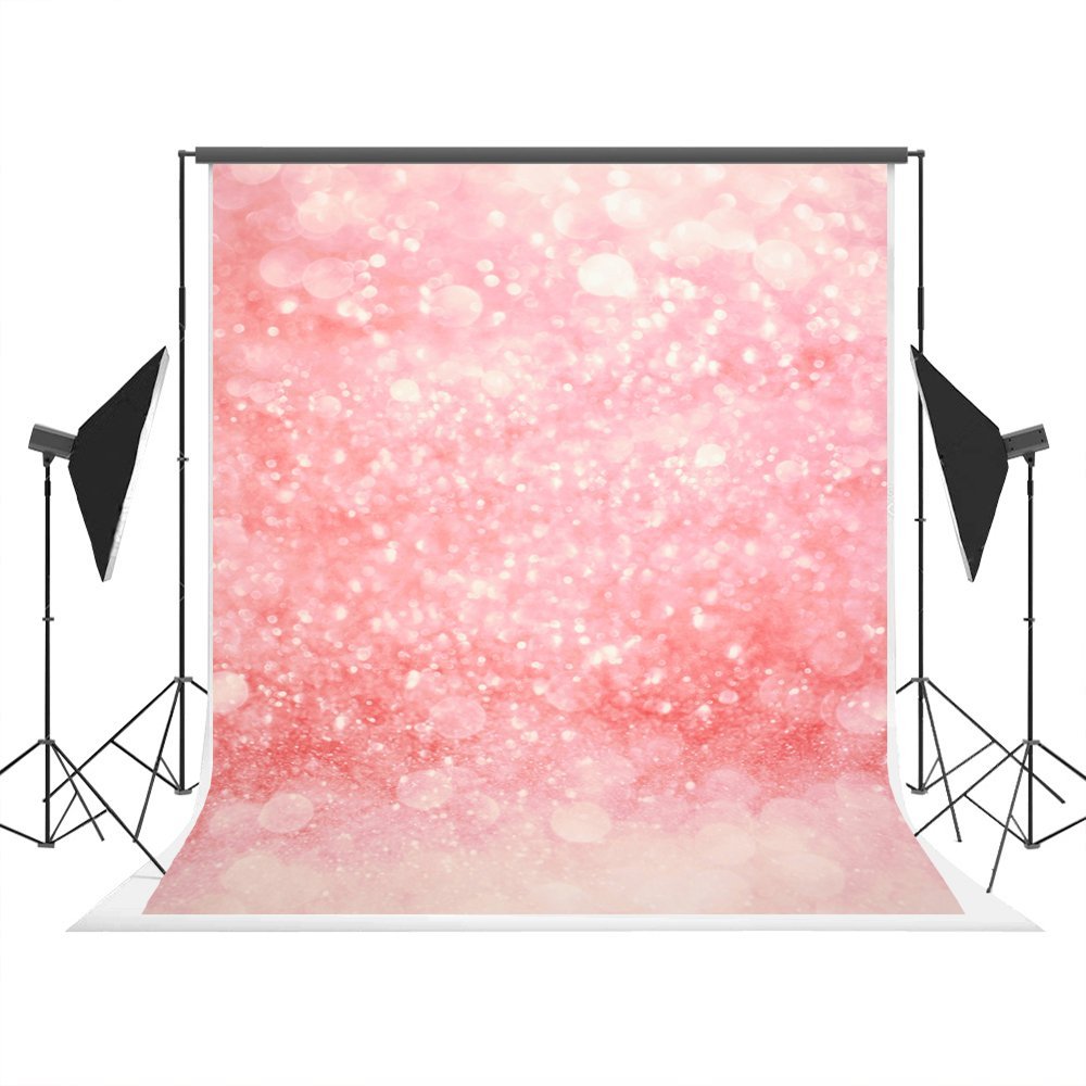 MOHome Photography Background 5x7ft Baby Pink Spot Fantasy Photo Studio ...