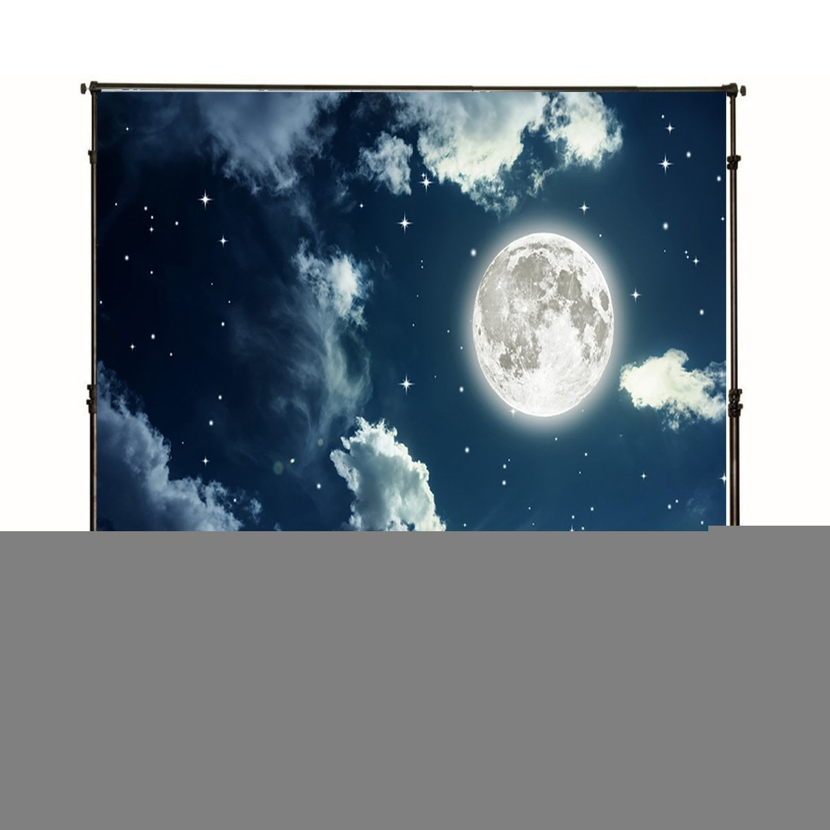 MOHome Photography Background Newborn Cloudy Universe Grey Wood Floor ...