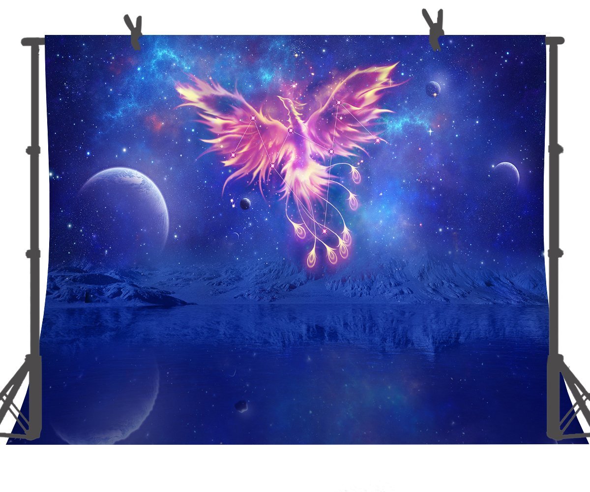 MOHome Space Theme 7x5ft Constellation Photography Backdrop Stars ...