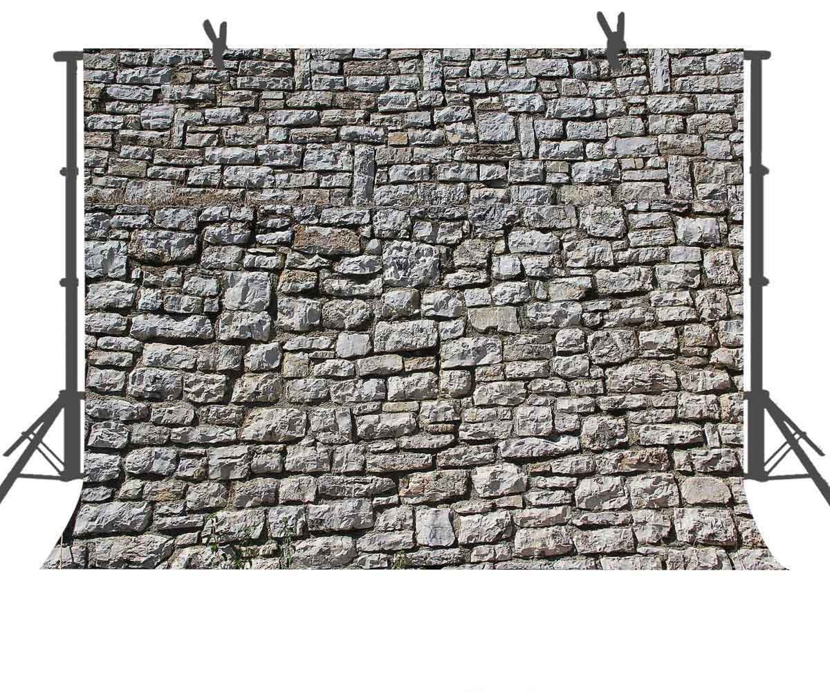 MOHome Stone Wall Backdrop 7x5ft Photography Background Props - Walmart.com