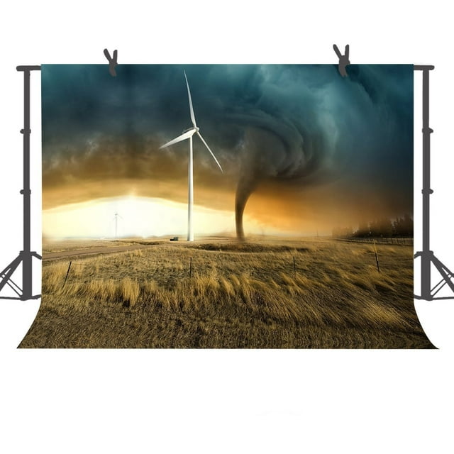 MOHome Weather Theme Background 7x5ft Destructive Tornado Photography ...