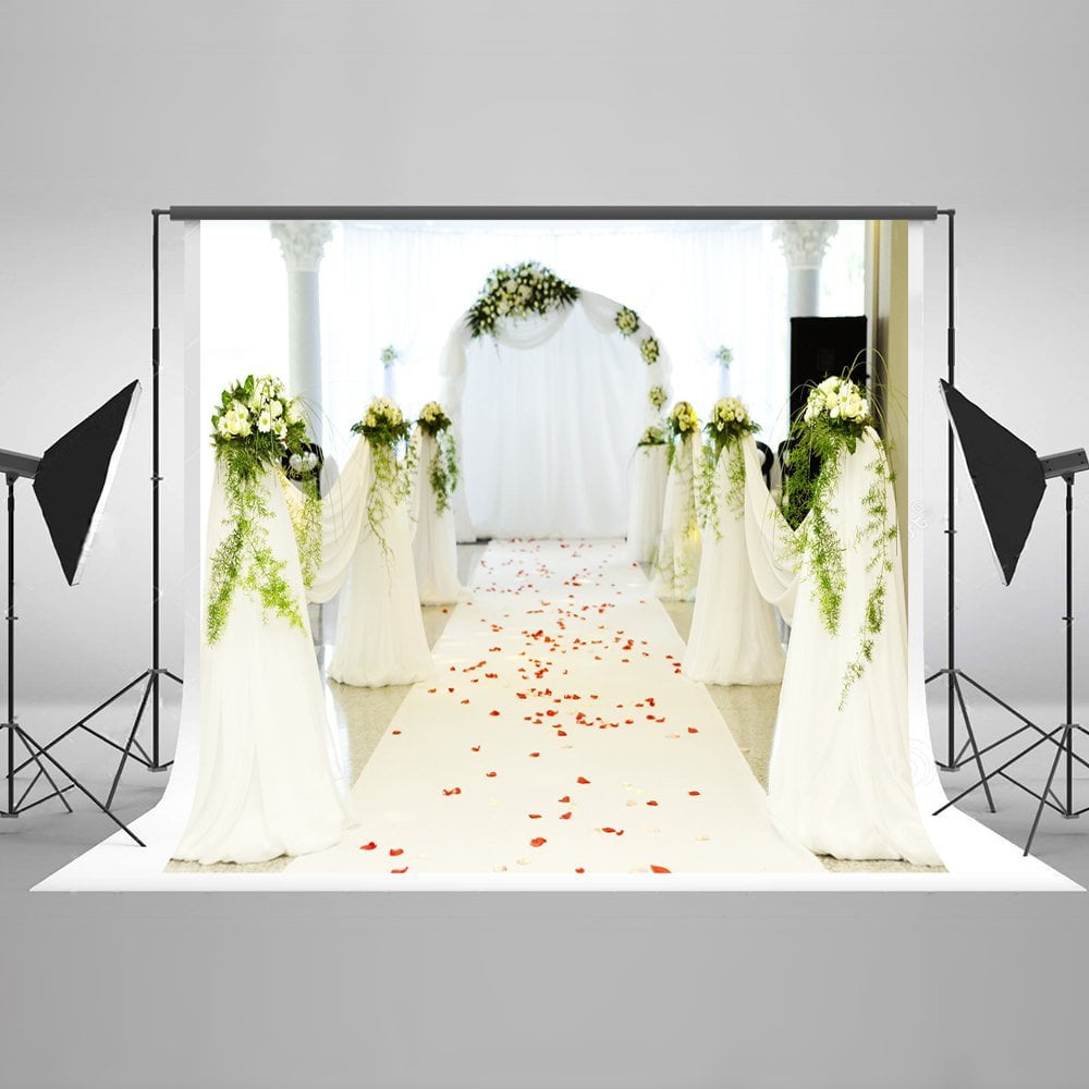 MOHome Wedding Backdrops Party Photography Background 7x5ft Photography ...