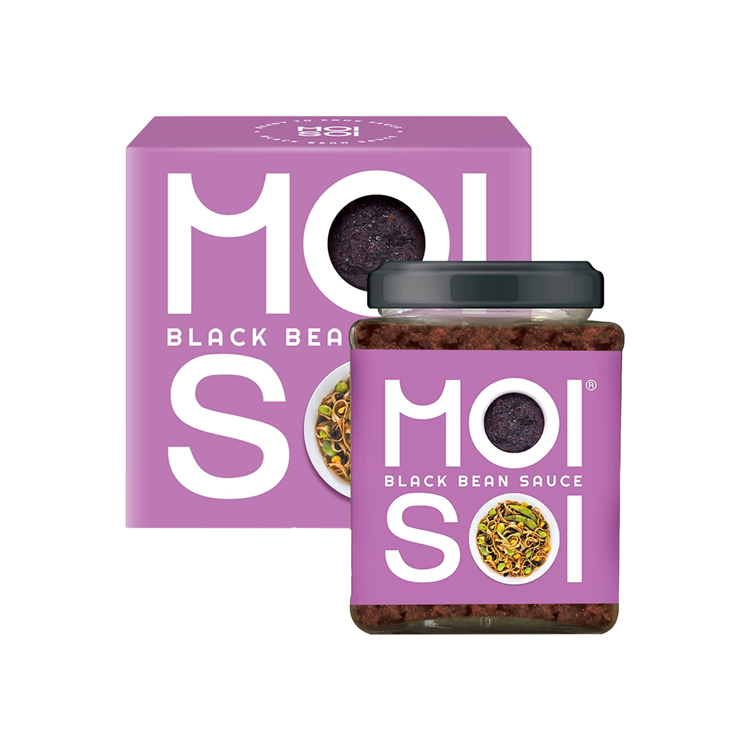 MOI SOI Black Bean Sauce Cook Dip Spread Marinate-Stir Fry Cooking ...