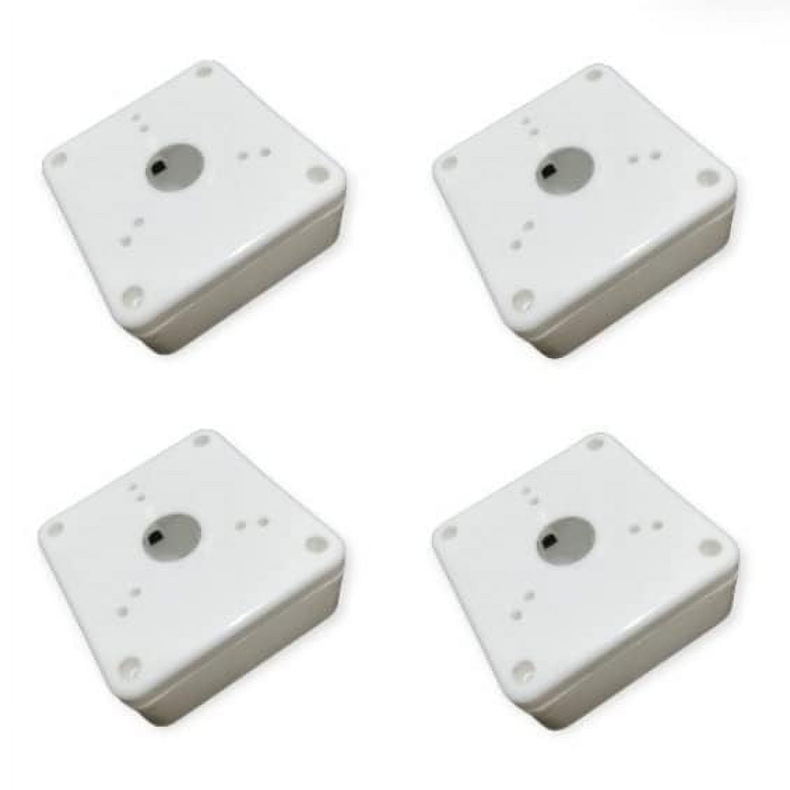 MOIZ CCTV Box PVC WeatherResistant 4X4 Survillance Camera Mounting ...