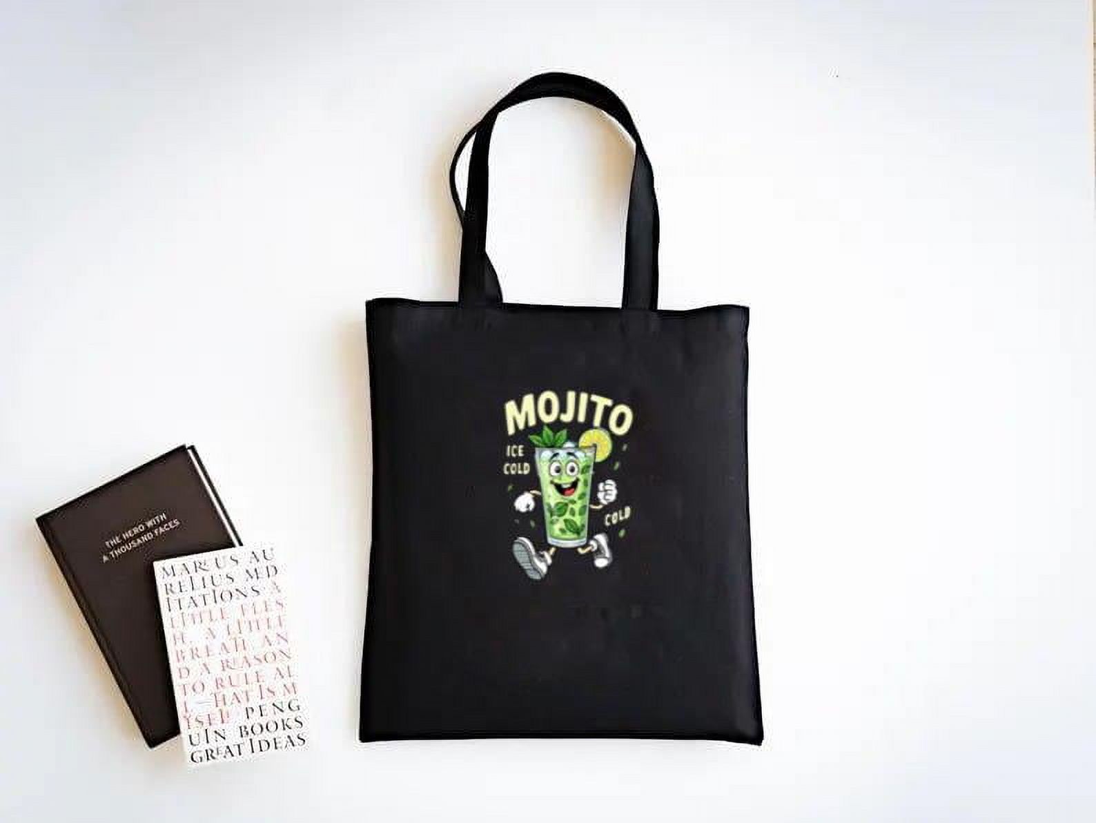 MOJITO ICE COLD Tote Bags With Summer Drink Vibes Refreshing Style ...