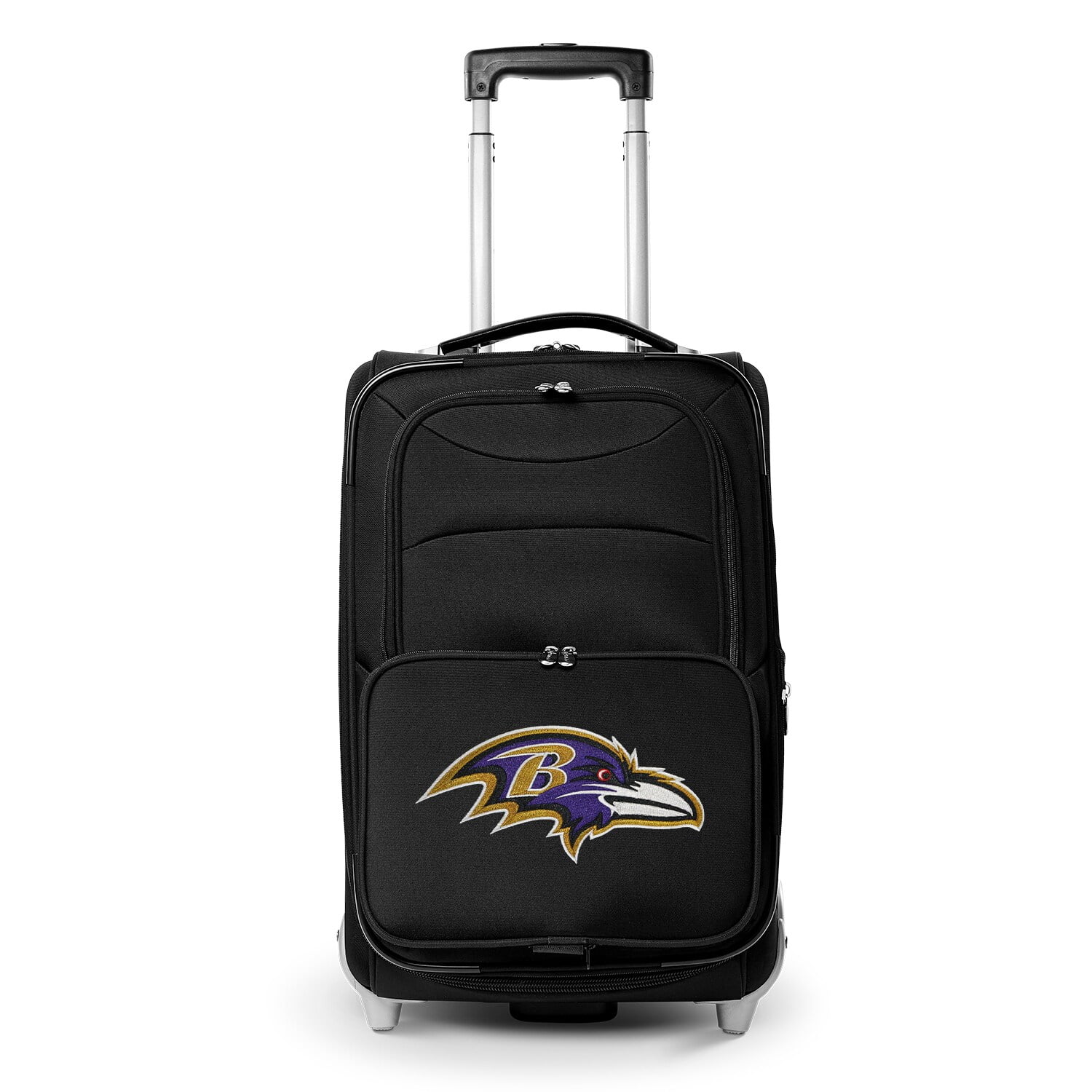 MOJO Black Baltimore Ravens 21" Softside Rolling Carry-On Suitcase ...