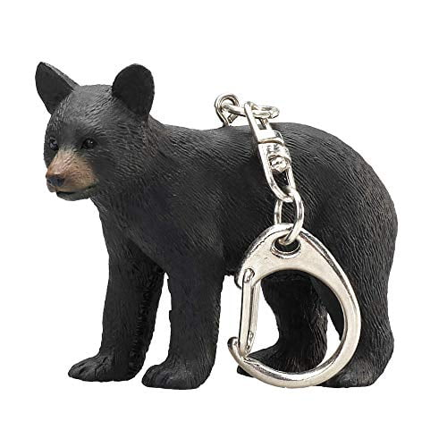 MOJO Black Bear Cub Keychain - Walmart.com