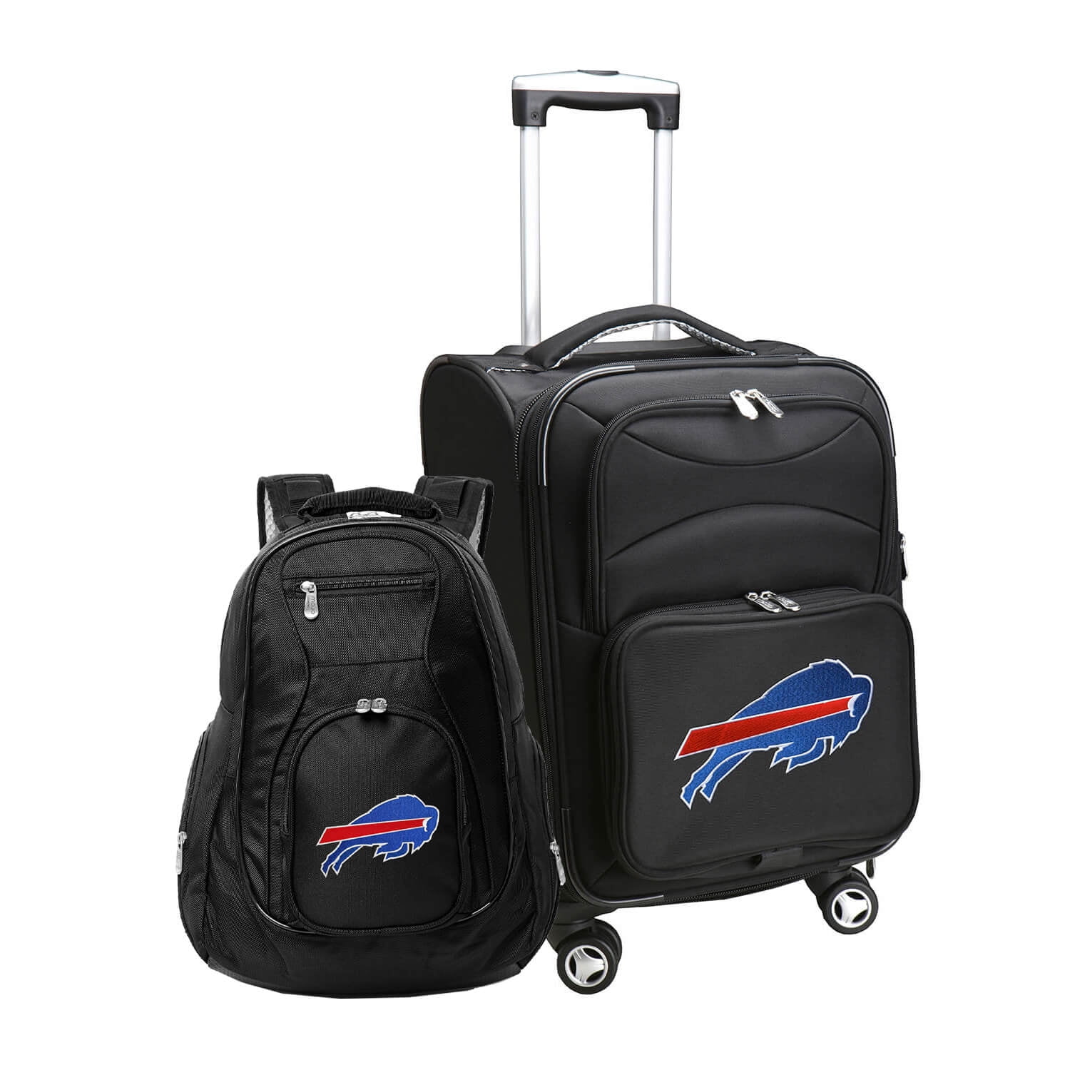 MOJO Black Buffalo Bills Softside Carry-On & Backpack Set - Walmart.com