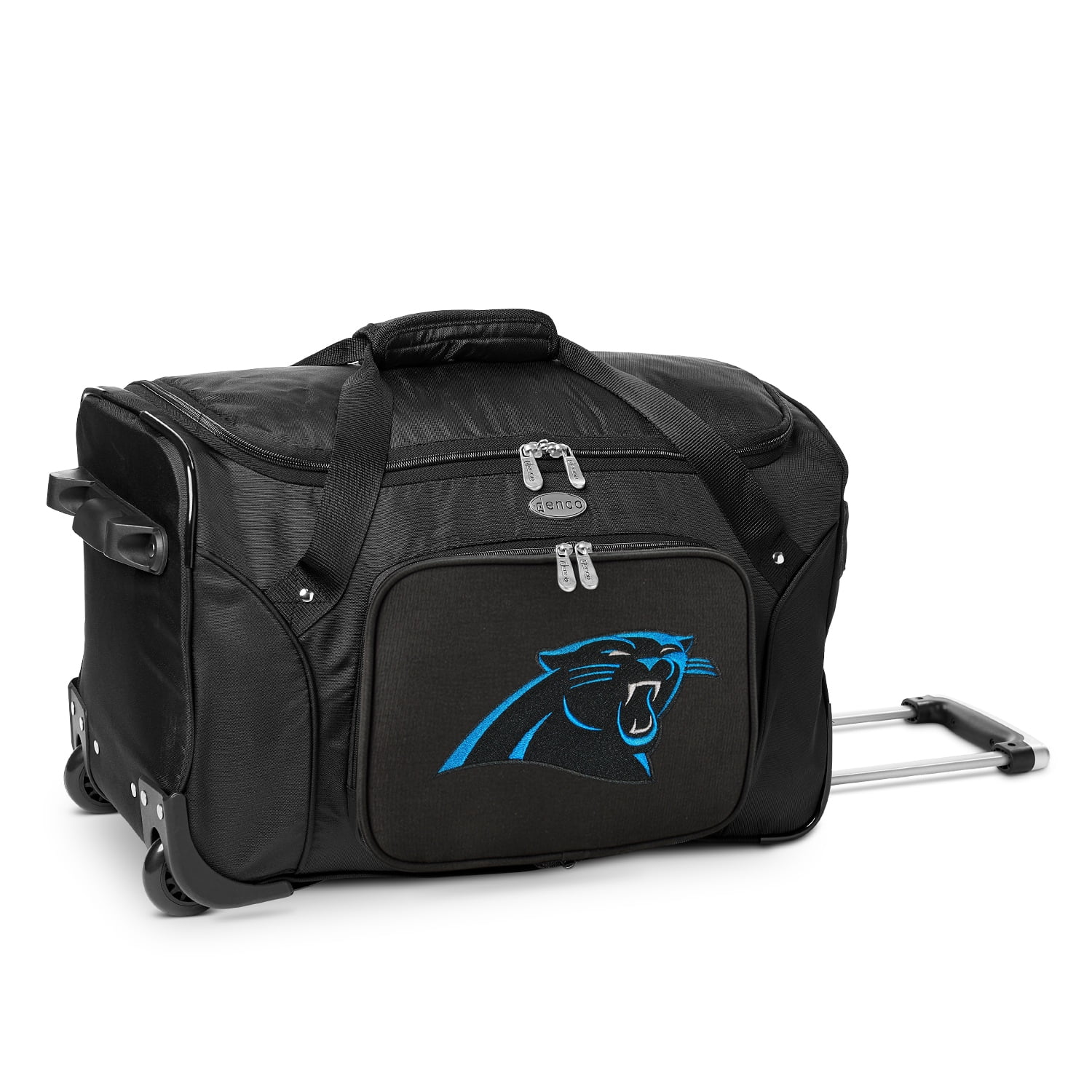 MOJO Black Carolina Panthers 22" 2-Wheeled Duffel Bag - Walmart.com