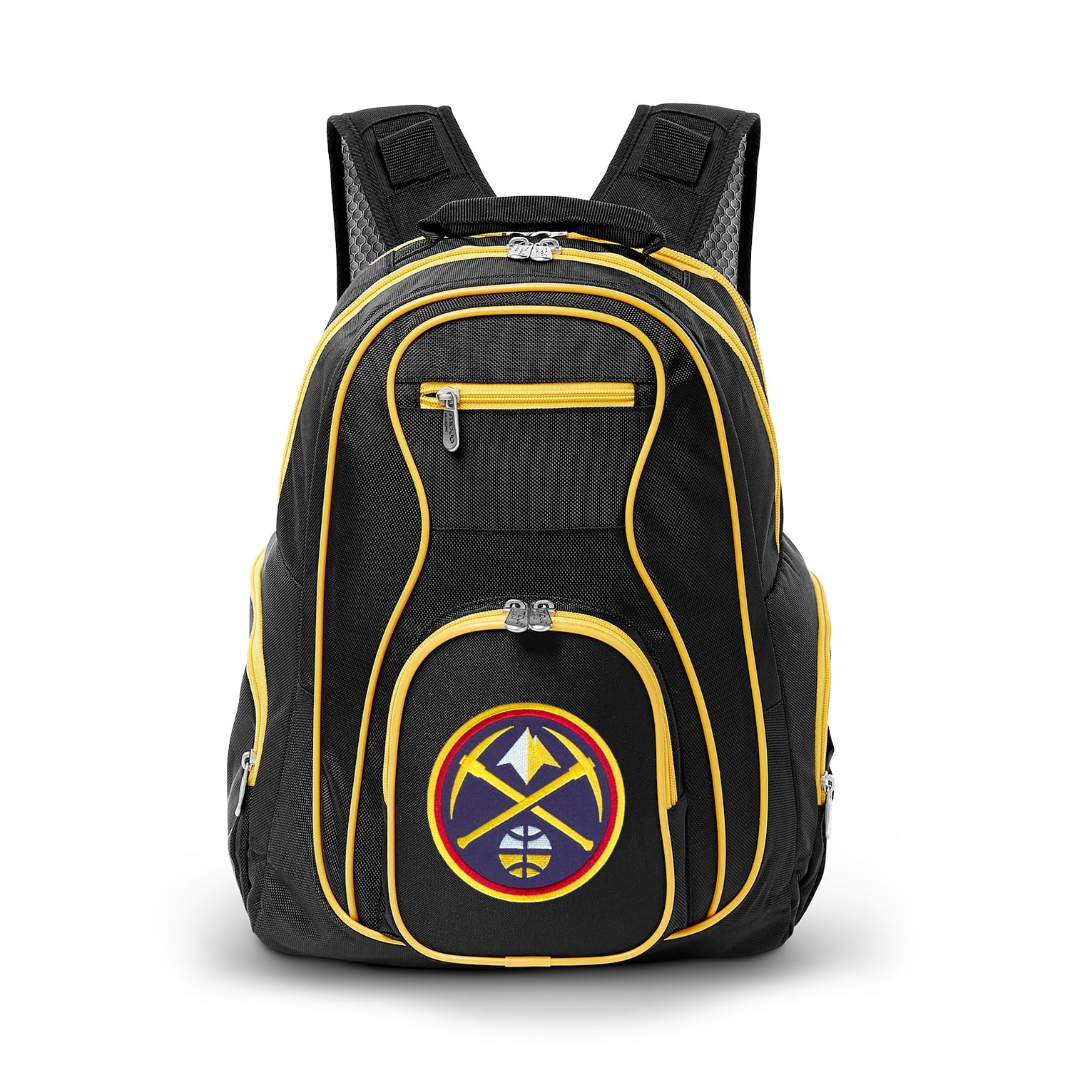 MOJO Black Denver Nuggets Trim Color Laptop Backpack - Walmart.com