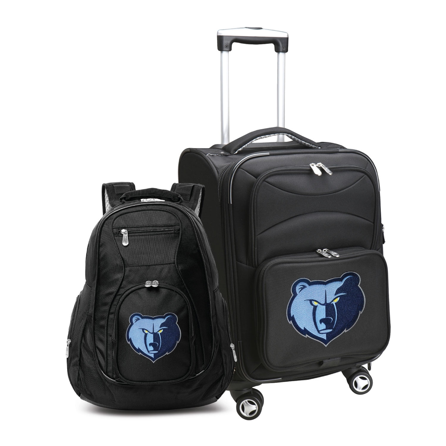 MOJO Black Memphis Grizzlies Softside Carry-On & Backpack Set - Walmart.com