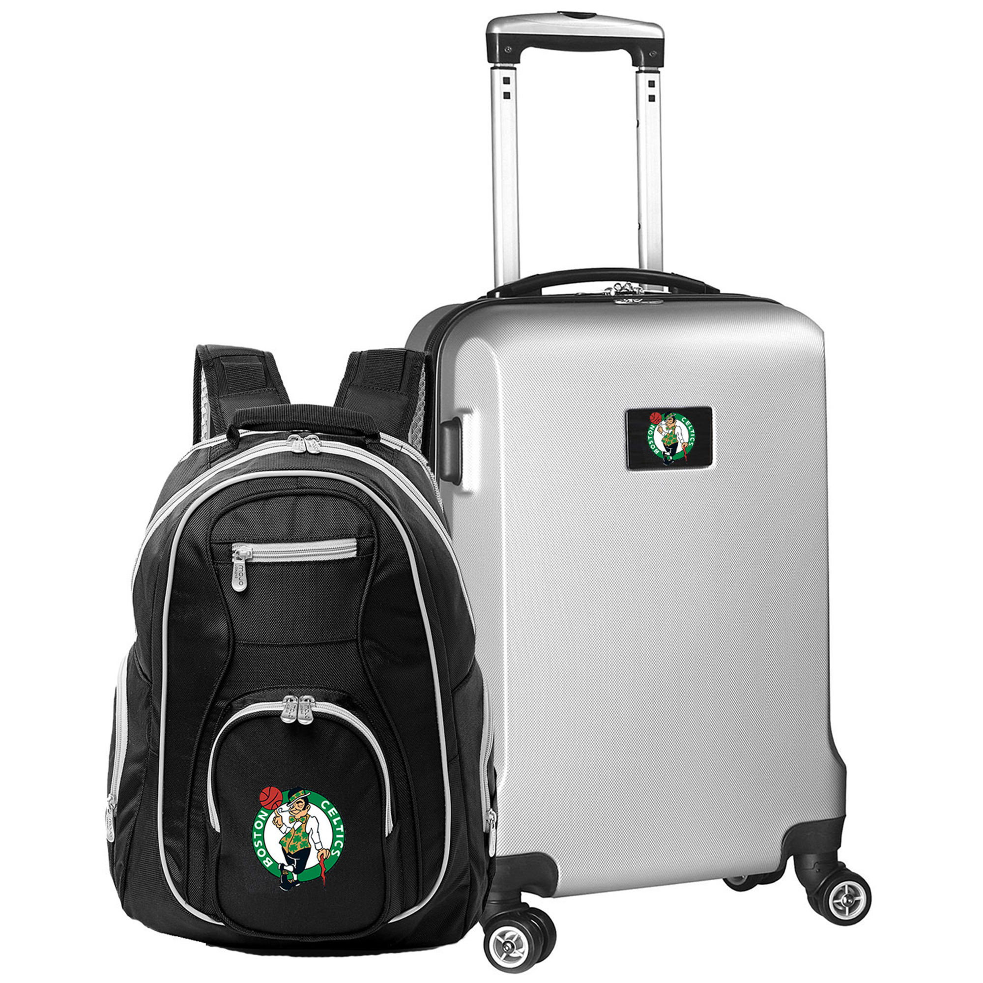 MOJO Black Minnesota Wild Deluxe 2-Piece Backpack and Carry-On Set ...