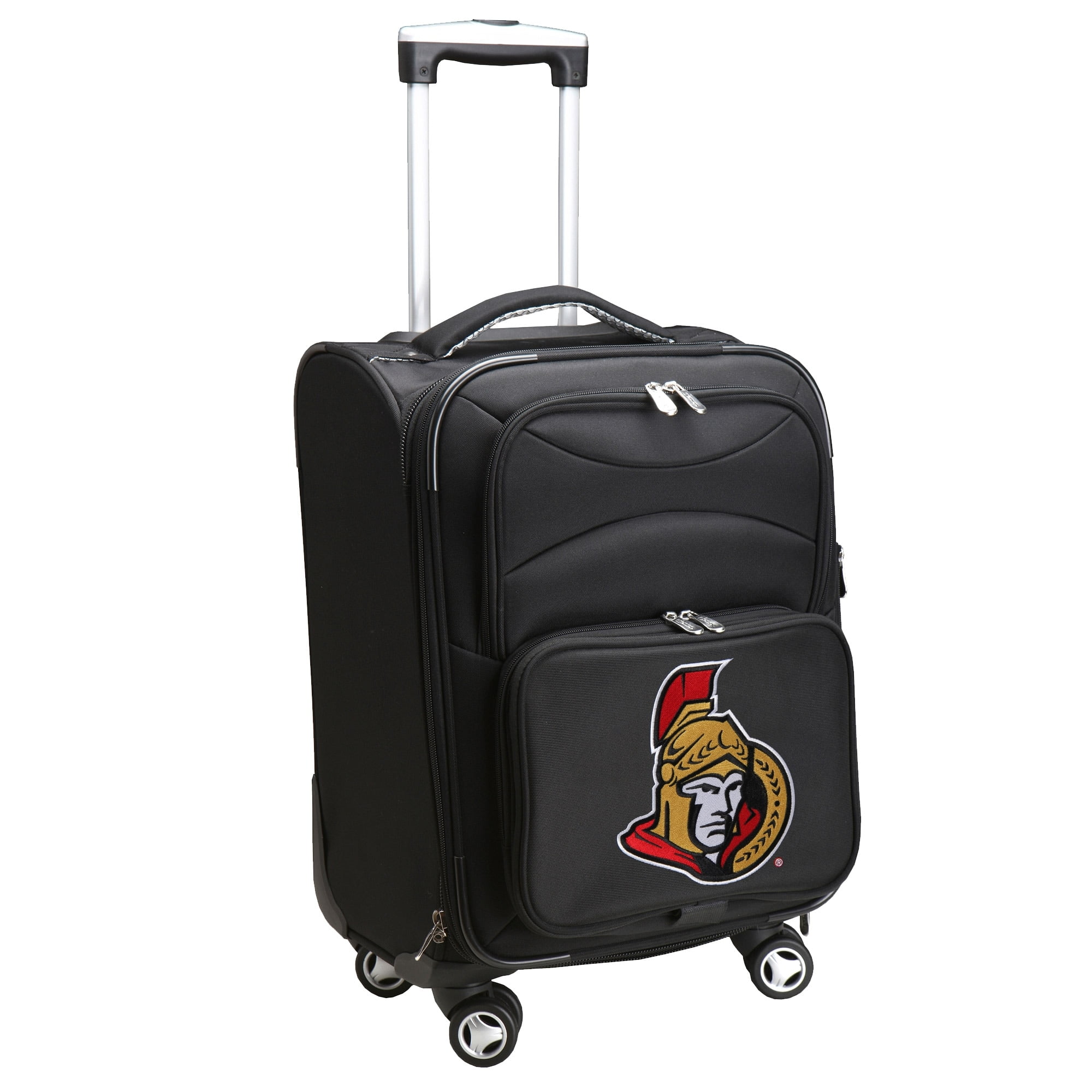 MOJO Black Ottawa Senators 21" Softside Spinner Carry-On - Walmart.com