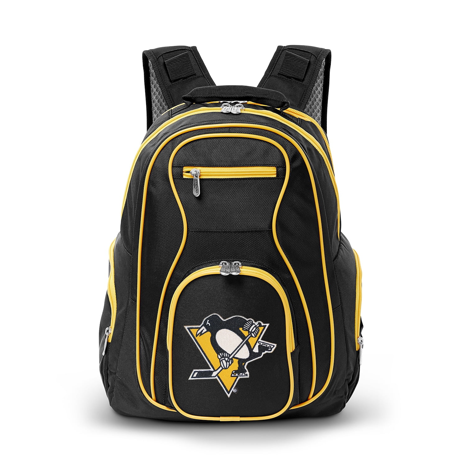 NHL Pittsburgh Penguins Colored Trim Premium Laptop Backpack - Walmart.com