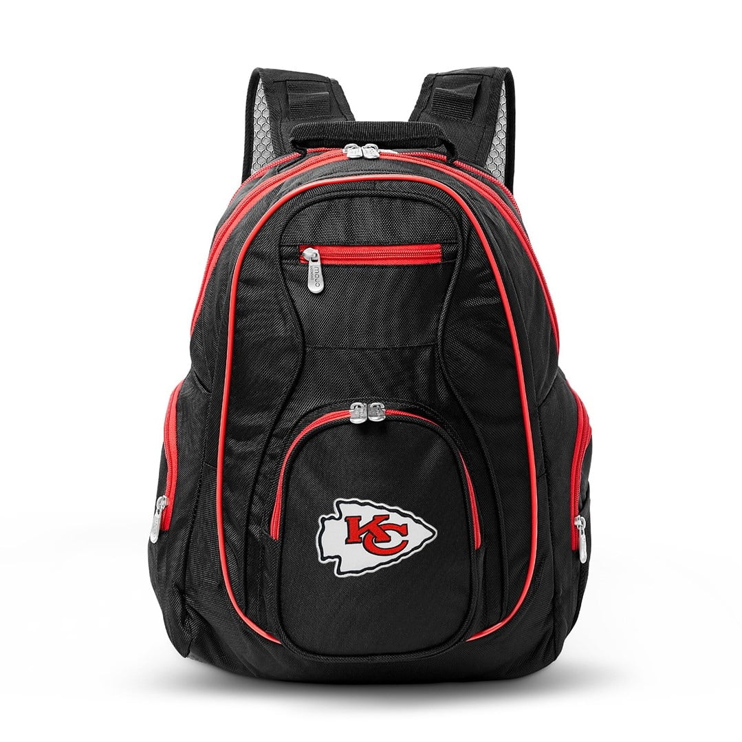 MOJO Black/Red Kansas City Chiefs Premium Color Trim Backpack - Walmart.com