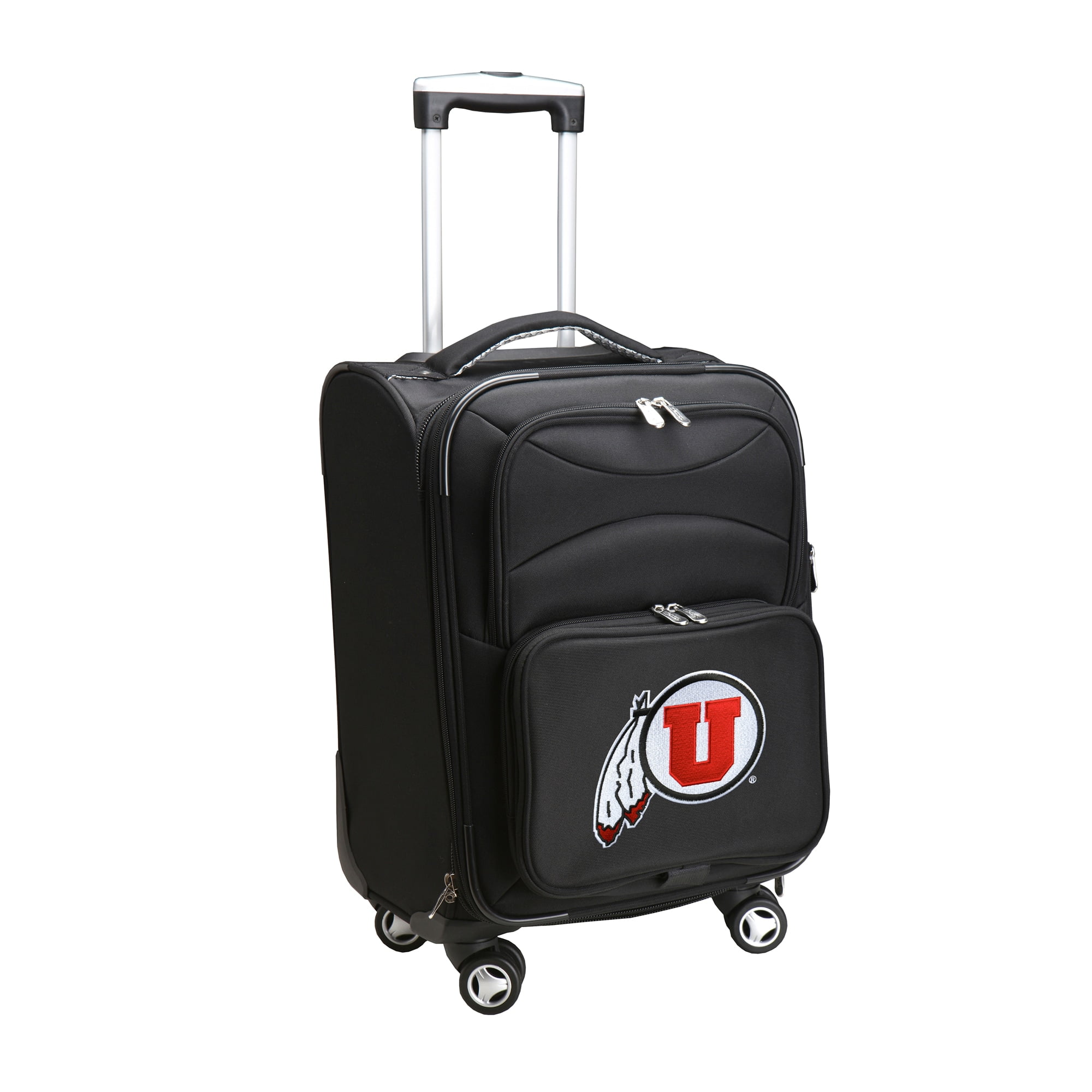 MOJO Black Utah Utes 21" Softside Spinner Carry-On - Walmart.com