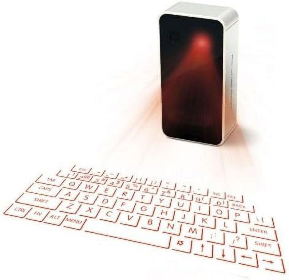 MOJO Bluetooth Wireless Laser Projection Virtual Keyboard Portable Full ...