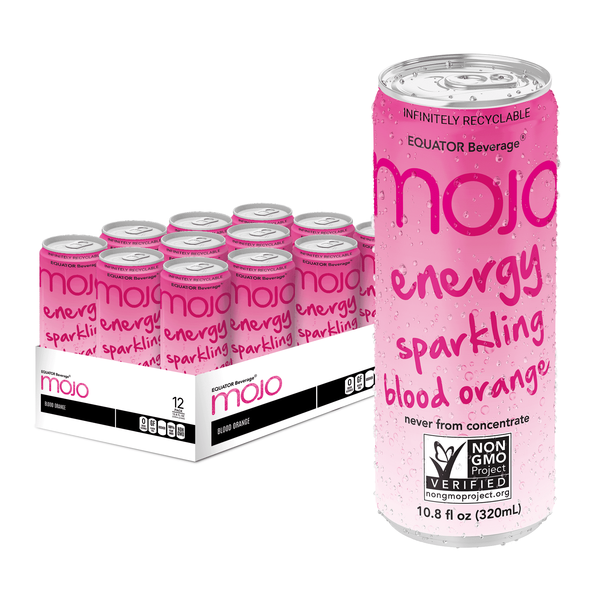 MOJO Energy Sparkling Blood Orange | Hydration Drink & Sports Drink ...
