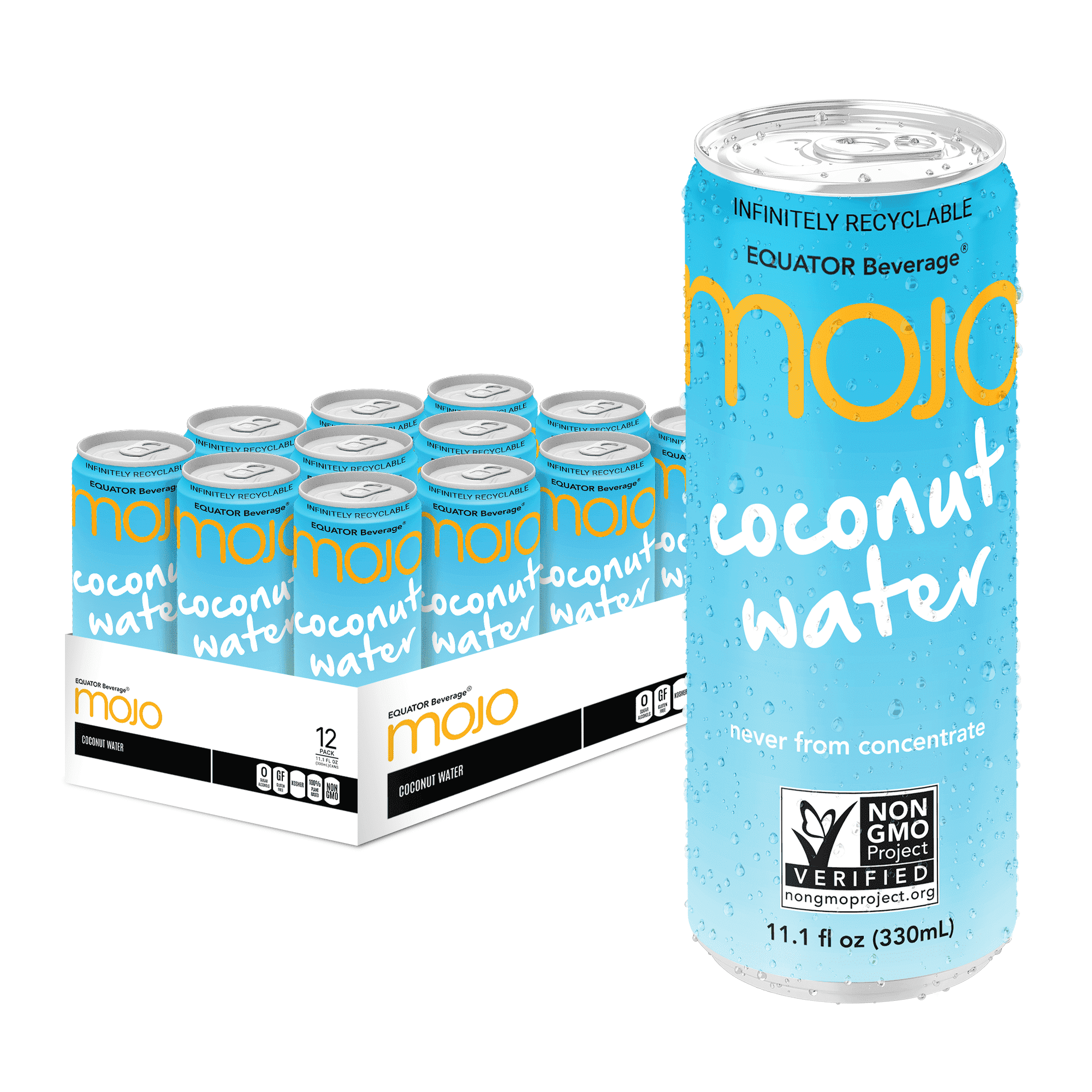 MOJO Coconut Water |Hydration & Sports |Electrolytes 1043 mg | Vitamin ...