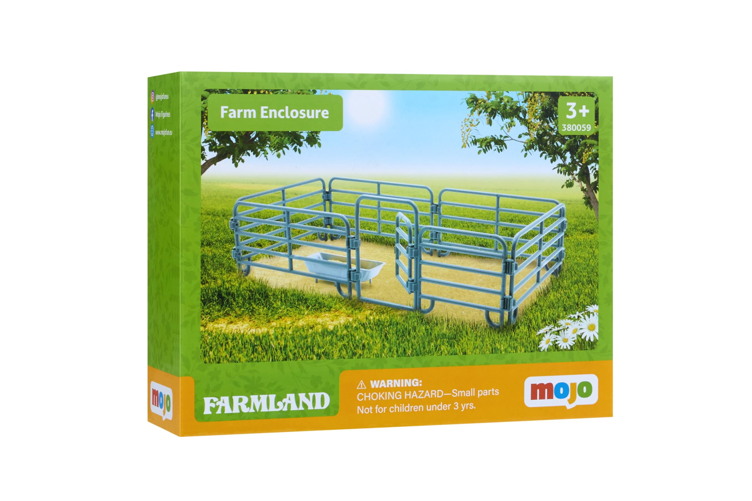 MOJO – Farmland Enclosure Playset Farm Animals Collection True to Life ...