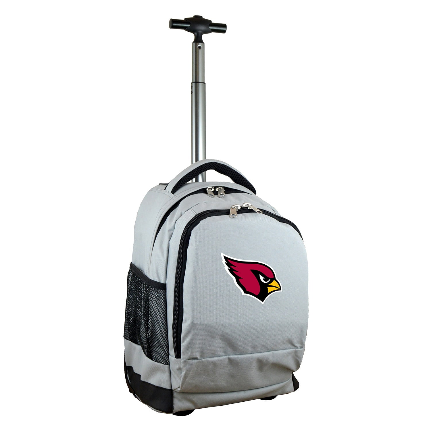 MOJO Gray Arizona Cardinals 19'' Premium Wheeled Backpack - Walmart.com