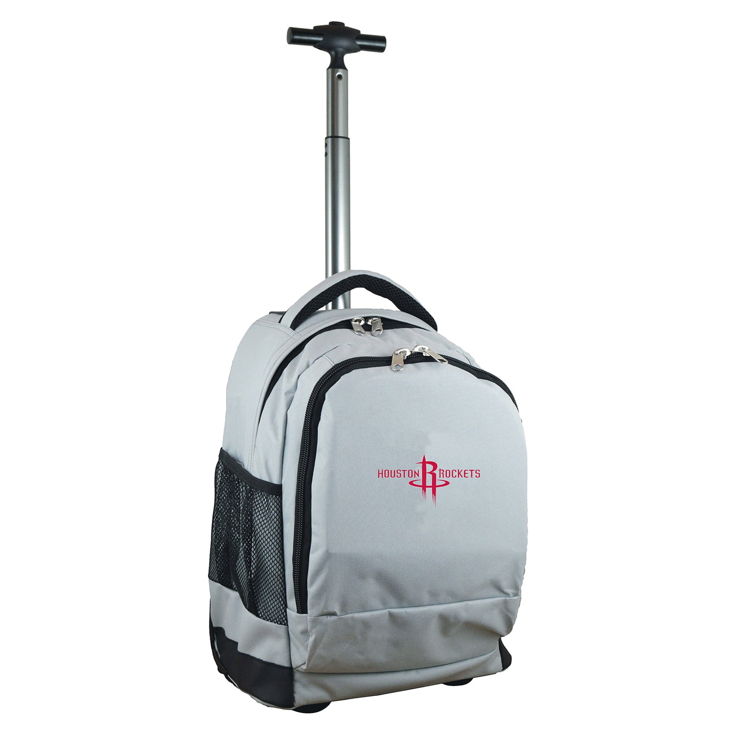 MOJO Gray Houston Rockets 19'' Premium Wheeled Backpack - Walmart.com