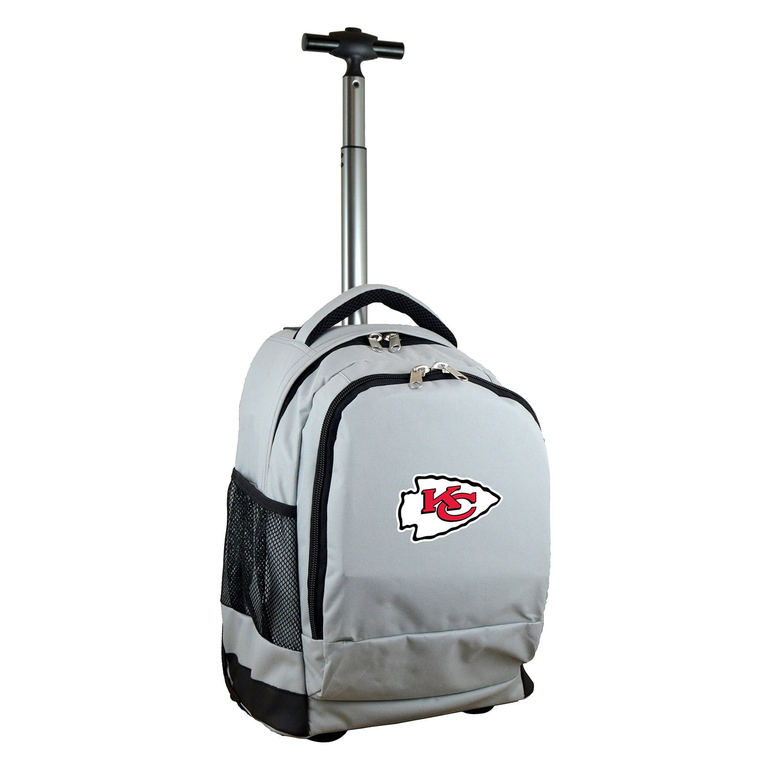MOJO Gray Kansas City Chiefs 19'' Premium Wheeled Backpack - Walmart.com