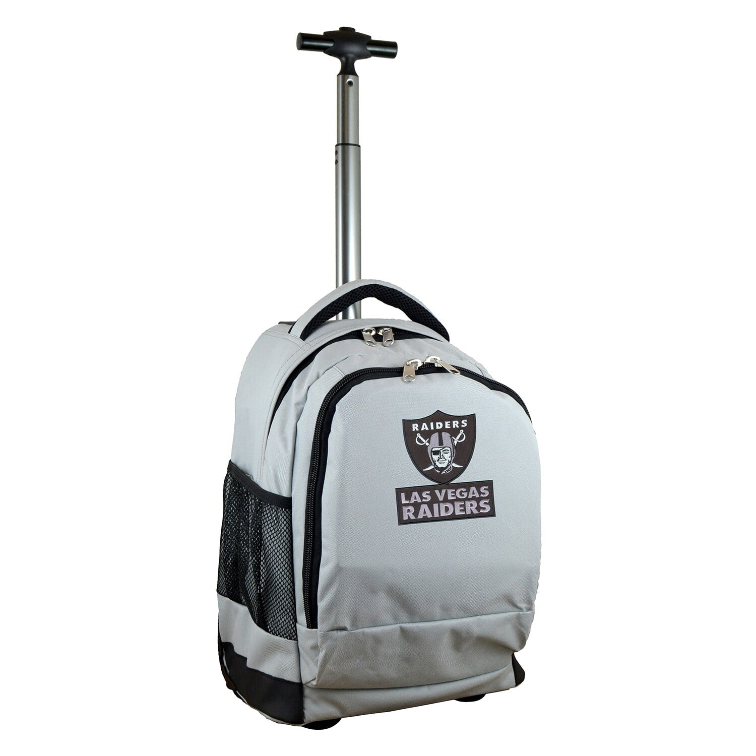 MOJO Gray Las Vegas Raiders 19'' Premium Wheeled Backpack - Walmart.com