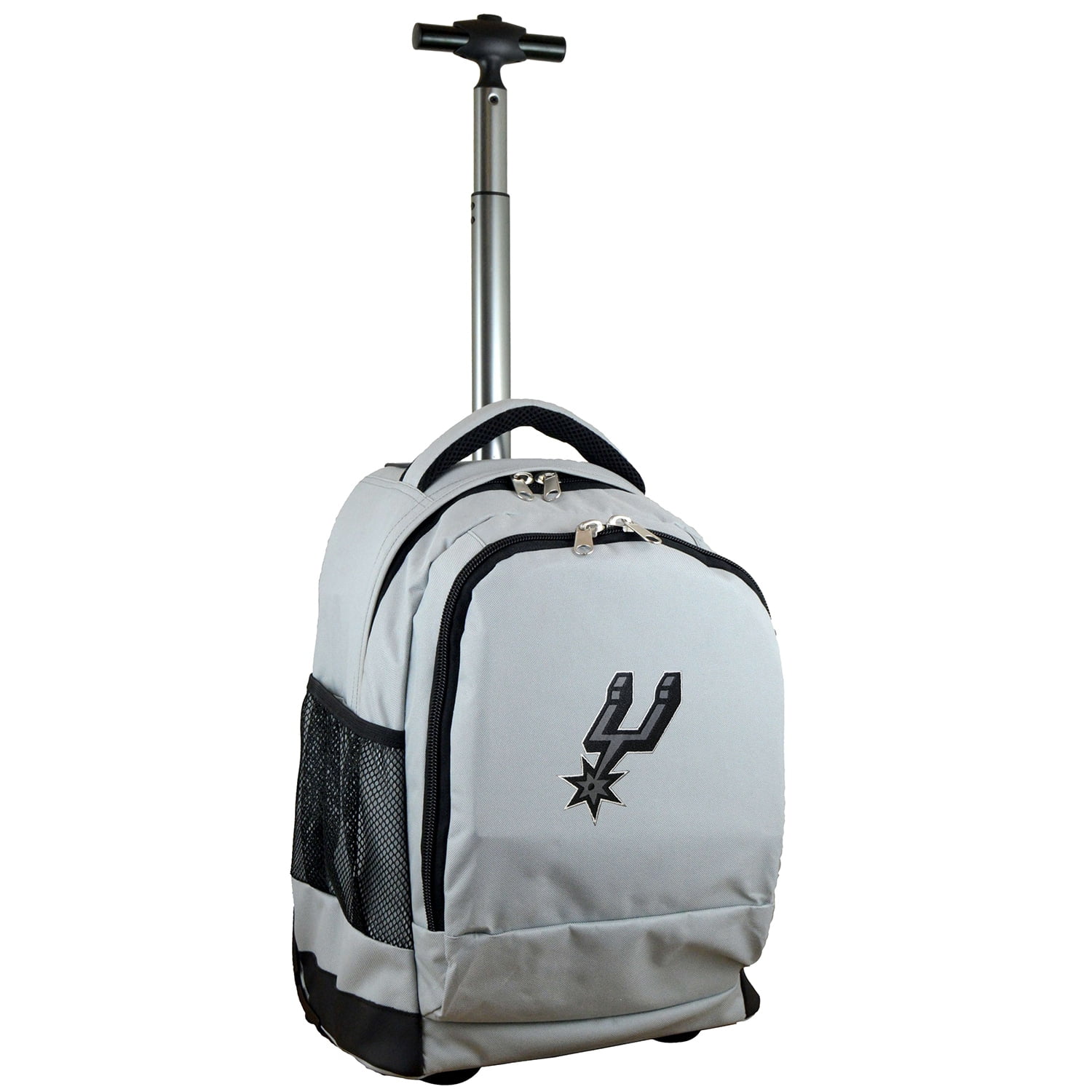 MOJO Gray San Antonio Spurs 19'' Premium Wheeled Backpack - Walmart.com