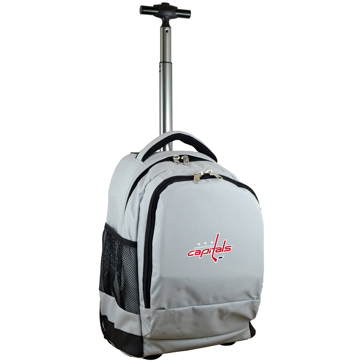 MOJO Gray Washington Capitals 19'' Premium Wheeled Backpack - Walmart.com