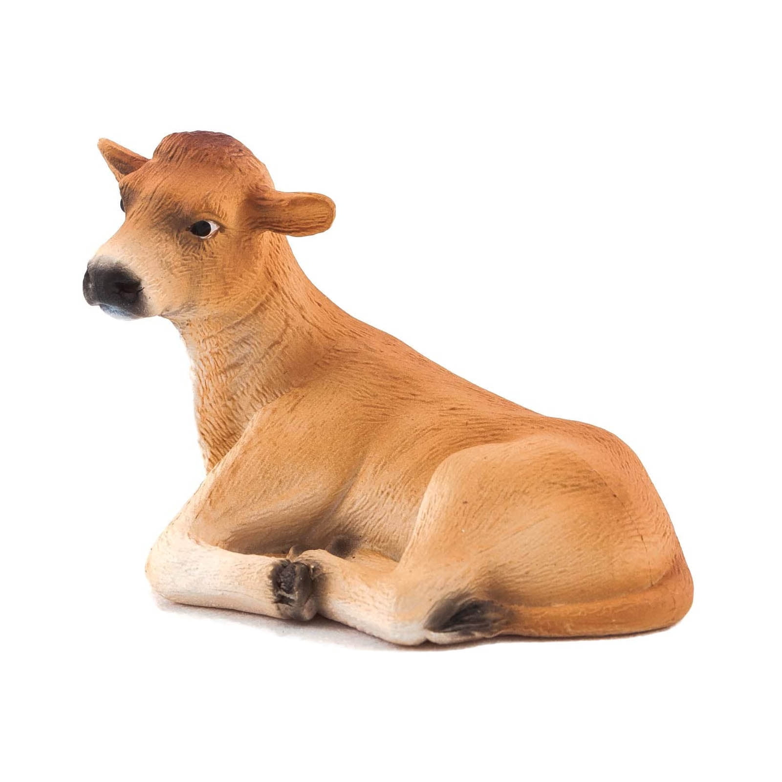 MOJO Jersey Calf Lying Down Animal Figure 387144 - Walmart.com