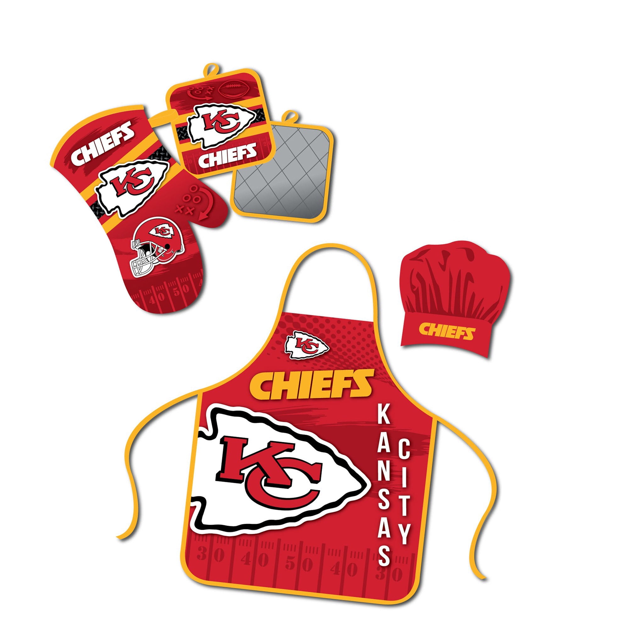 MOJO Kansas City Chiefs Team BBQ Bundle - Walmart.com