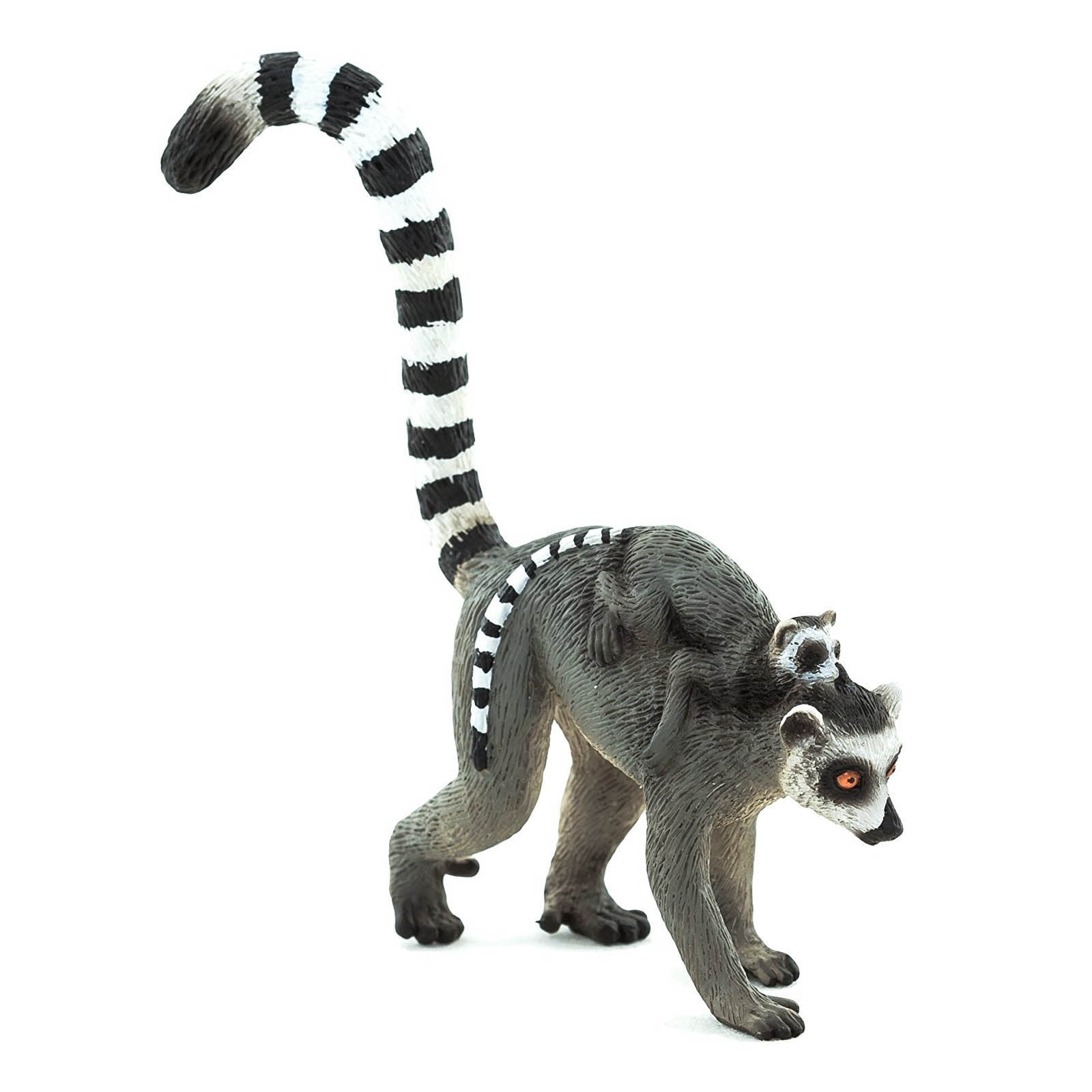 MOJO Lemur With Baby Animal Figure 387237 - Walmart.com