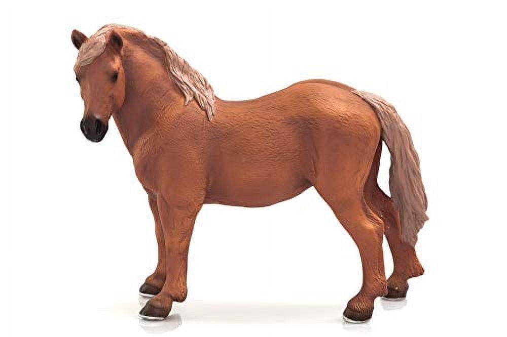 MOJO MOJO Suffolk Punch Mare Realistic Horse Toy Replica Hand Painted ...