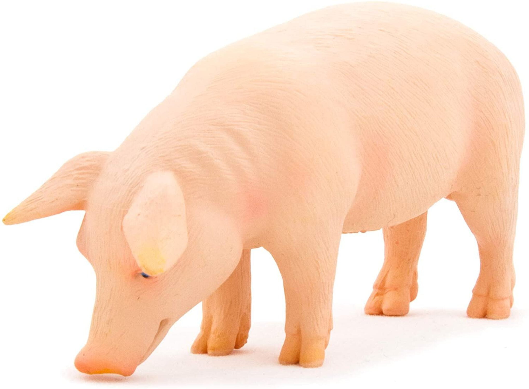MOJO Pig Boar Grazing Realistic Farm Animal Hand Painted Toy Figurine ...