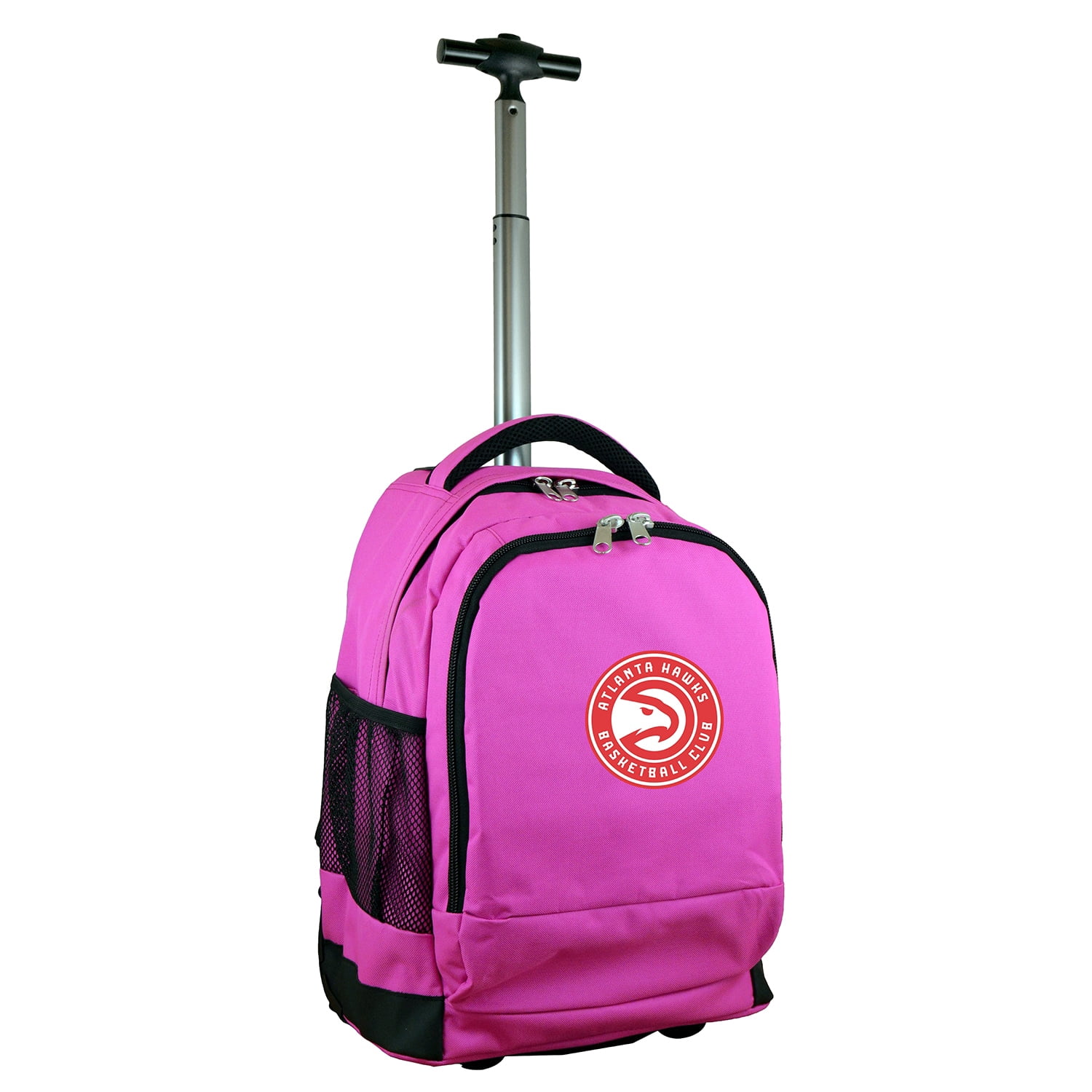 MOJO Pink Atlanta Hawks 19'' Premium Wheeled Backpack - Walmart.com