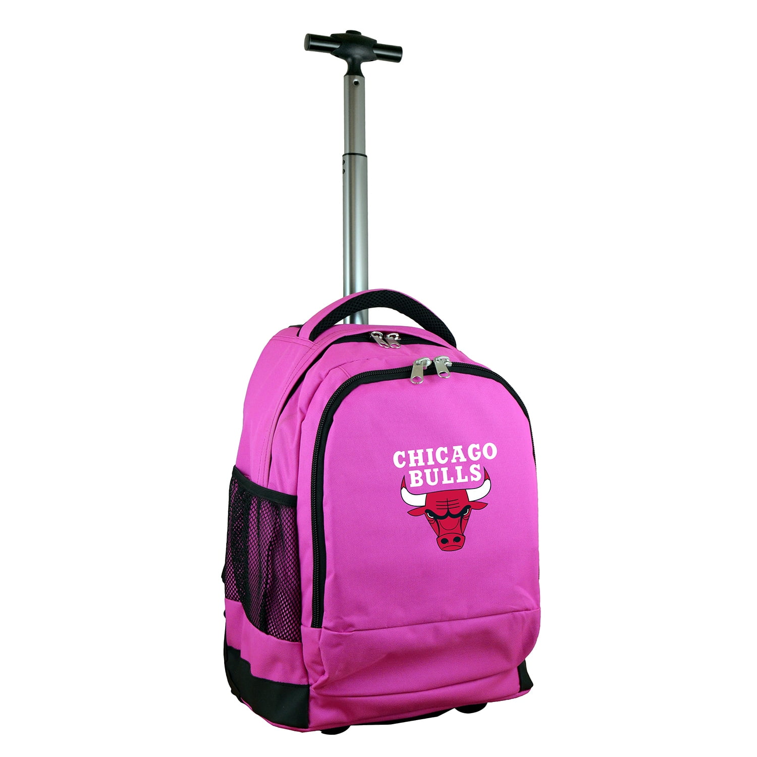 MOJO Pink Chicago Bulls 19'' Premium Wheeled Backpack - Walmart.com