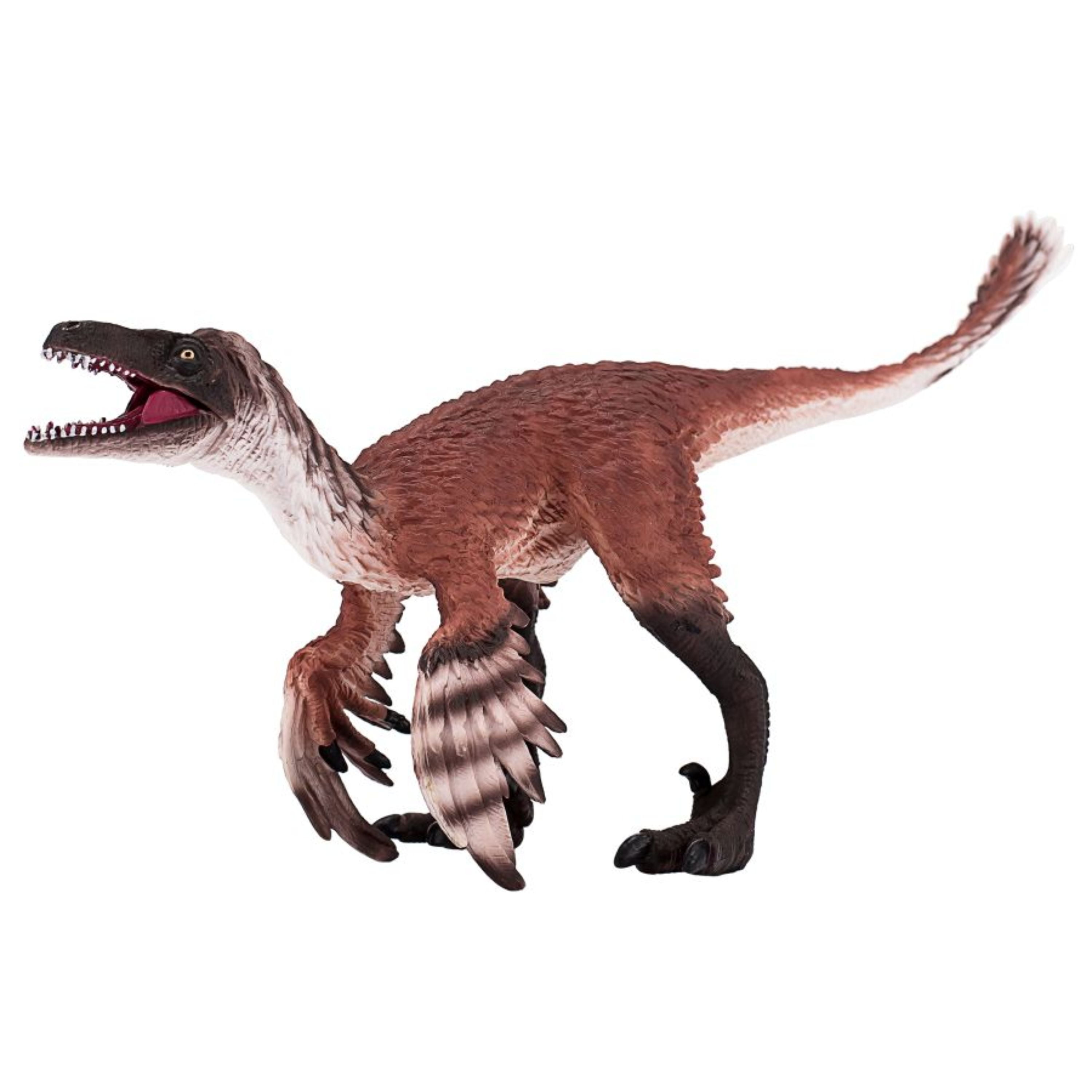 MOJO - Realistic Dinosaur Figurine, Troodon with Articulated Jaw ...