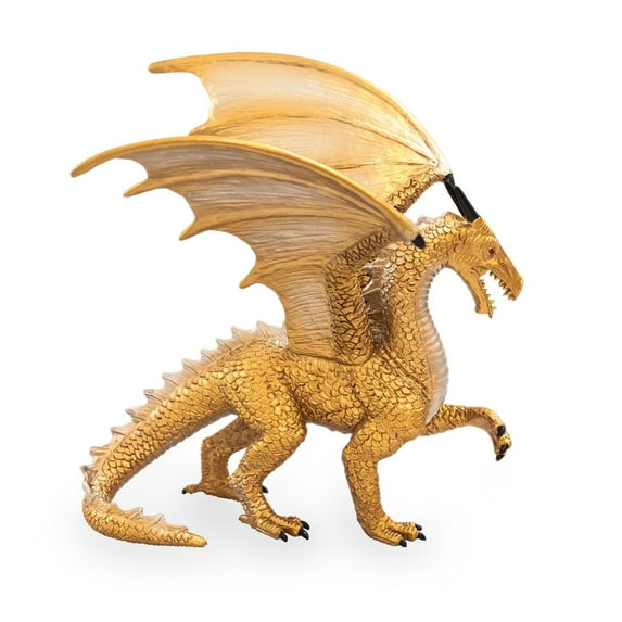 MOJO - Realistic Fantasy Figurine, Golden Dragon - Walmart.com