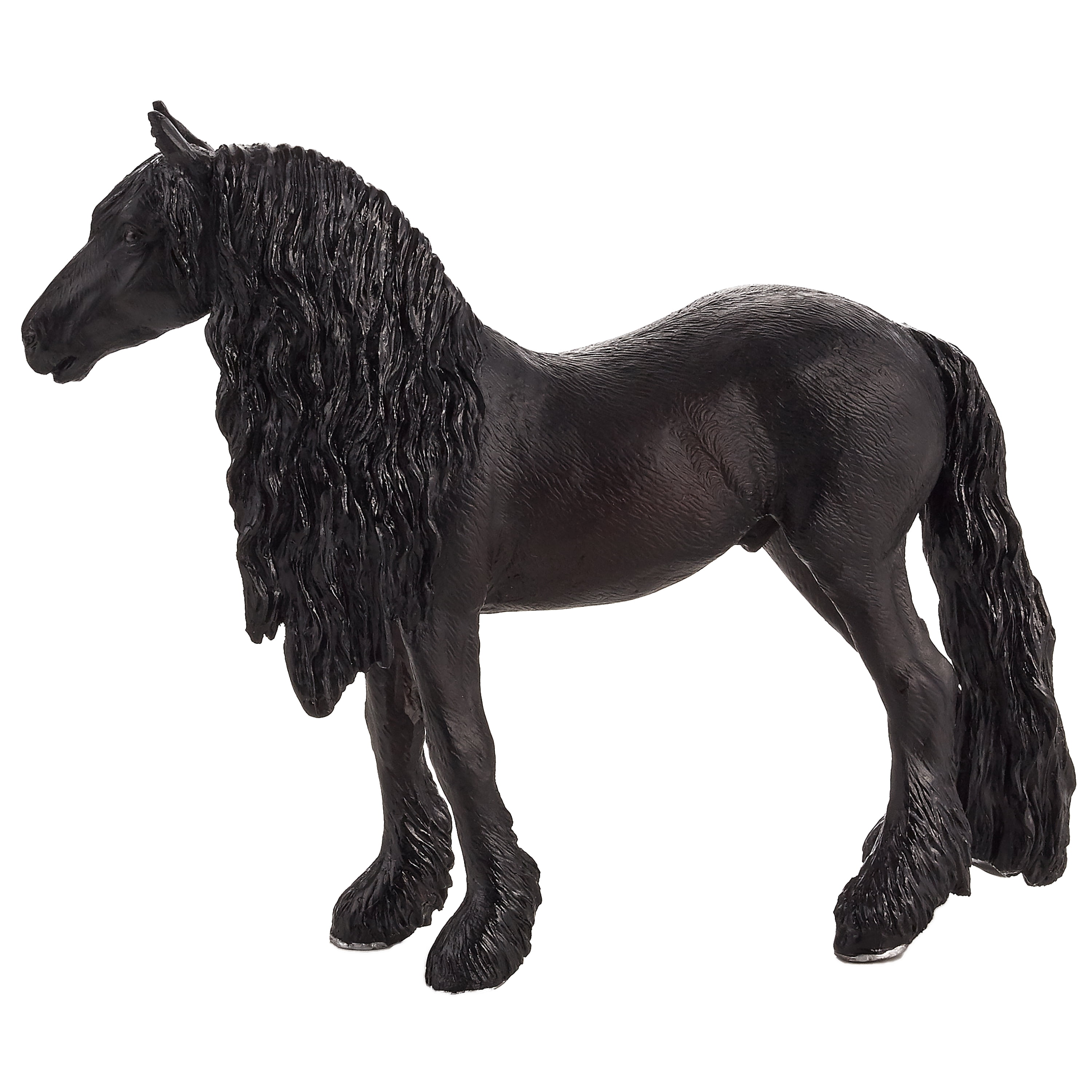 MOJO - Realistic Horse Figurine, Friesian Gelding - Walmart.com