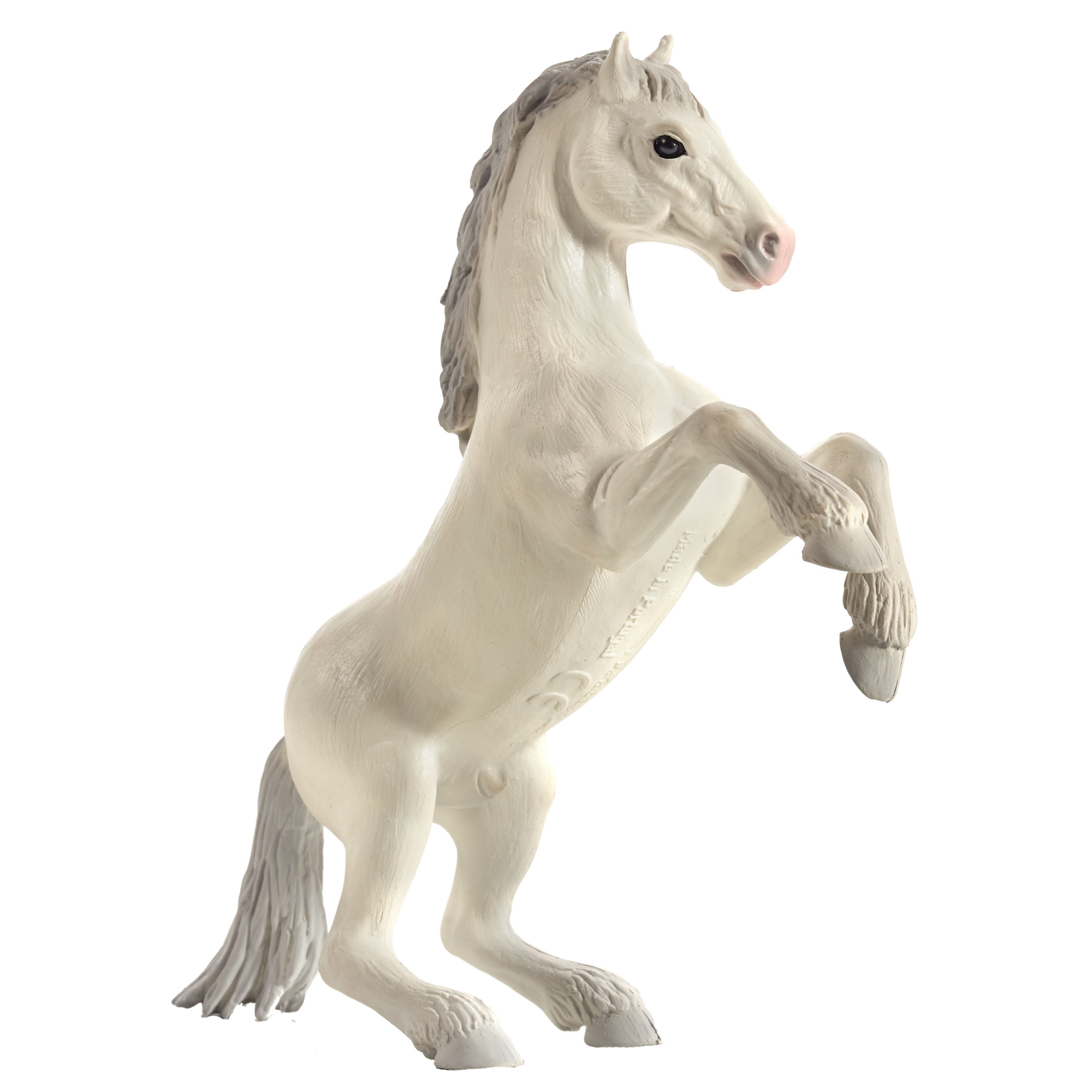 MOJO - Realistic Horse Figurine, Rearing White Mustang - Walmart.com