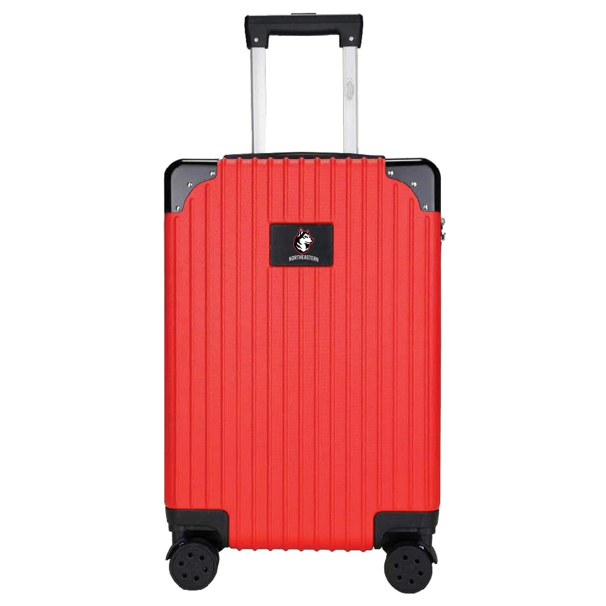 MOJO Red Northeastern Huskies Premium 21'' Carry-On Hardcase Luggage ...