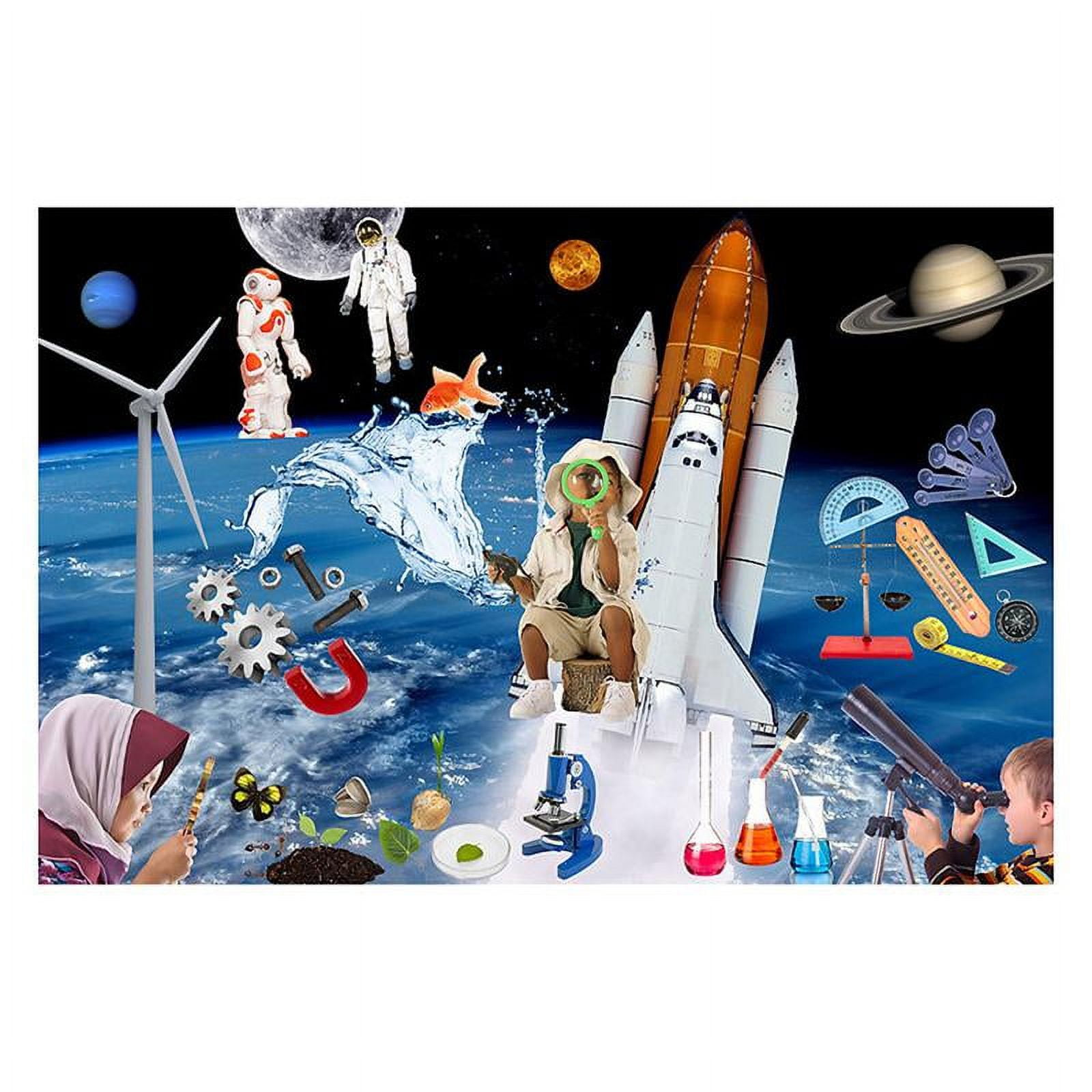 MOJO Science Discovery Floor Puzzle - 48-Piece Science Puzzle - Walmart.com