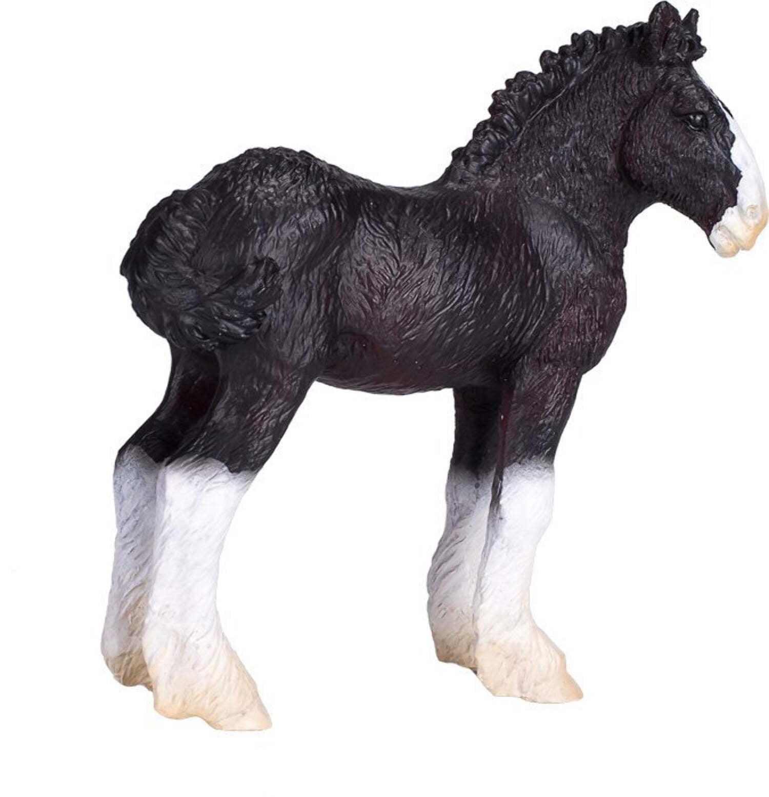 MOJO Shire Foal Realistic Equestrian Horse Club Hand Painted Toy ...