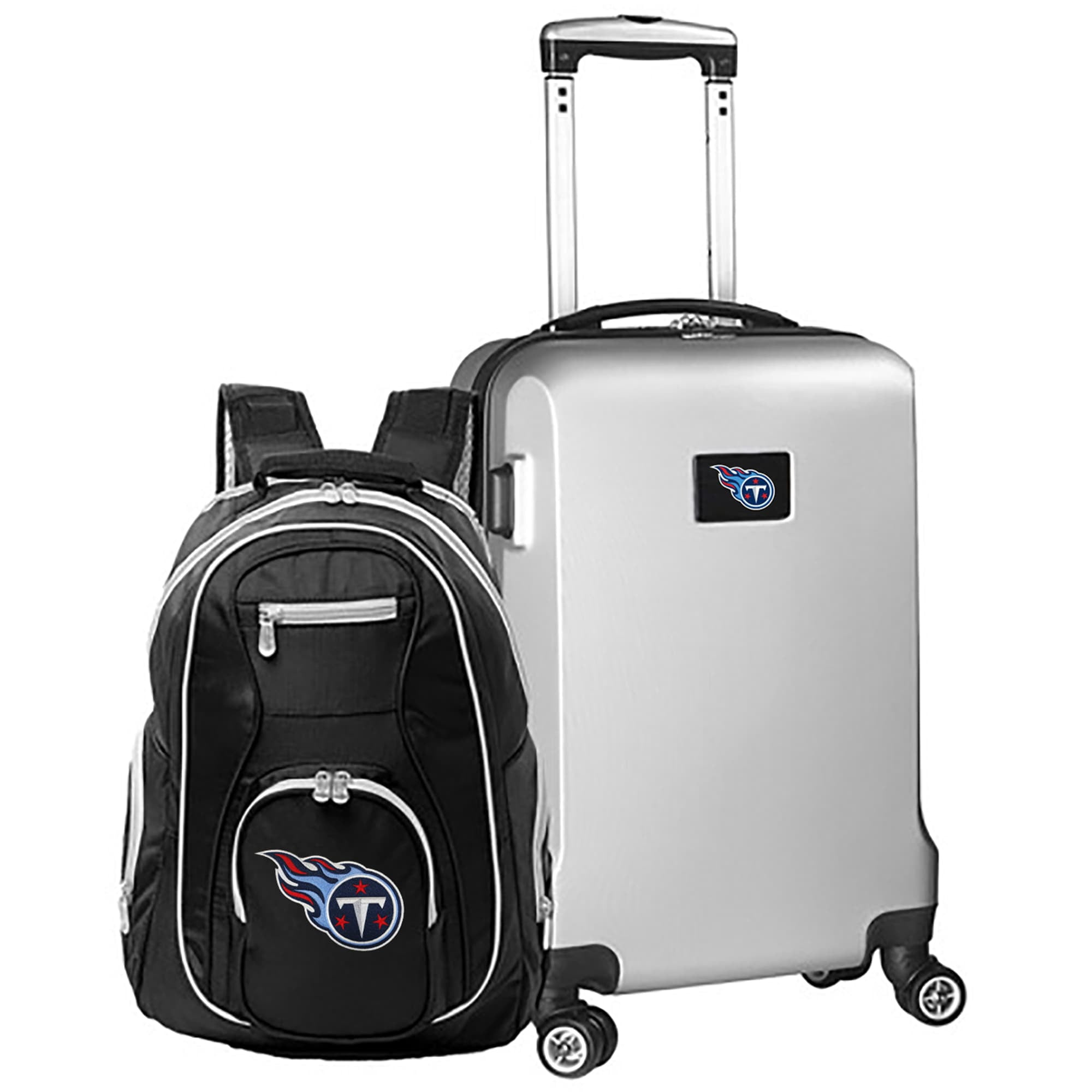 MOJO Silver Tennessee Titans 2-Piece Backpack & Carry-On Set - Walmart.com