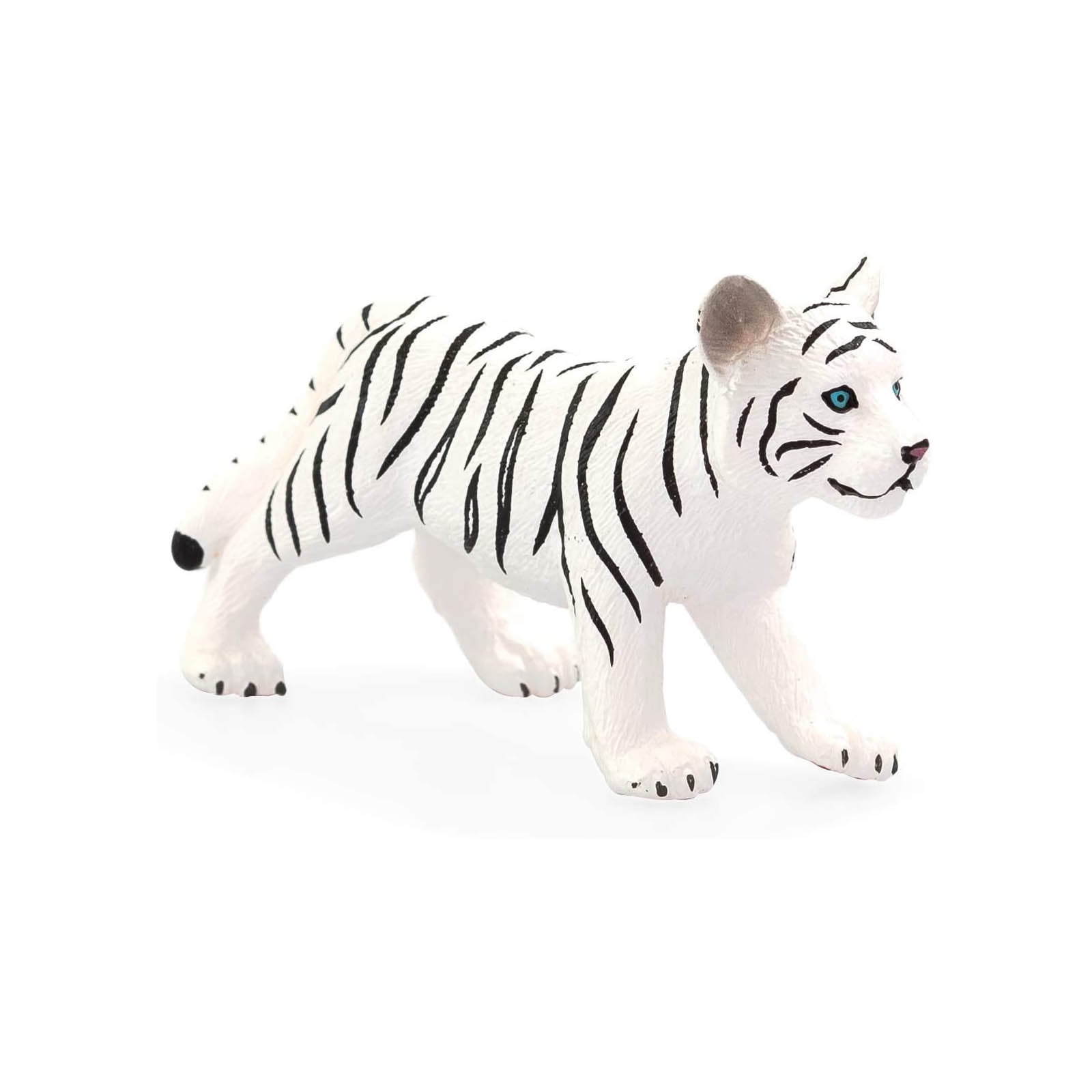 MOJO White Tiger Cub Standing Animal Figure 387014 - Walmart.com