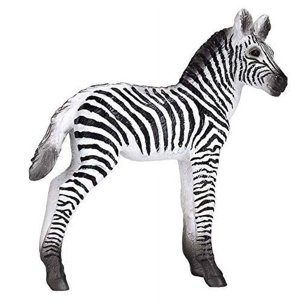 MOJO Zebra Foal Realistic International Wildlife Hand Painted Toy ...